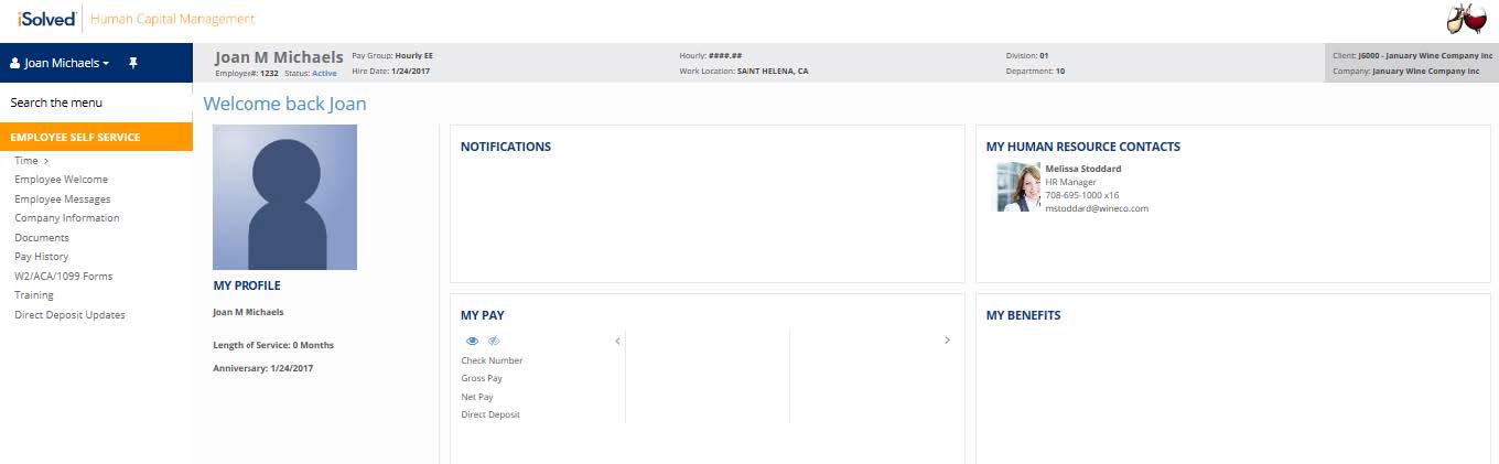 iSolved Employee Self-Service User's Guide - Zuma Payroll & Processing